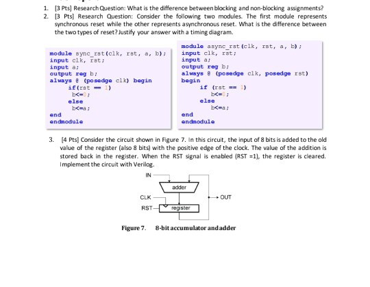 Solved 1. 3 Pts) Research Question: What is the difference | Chegg.com