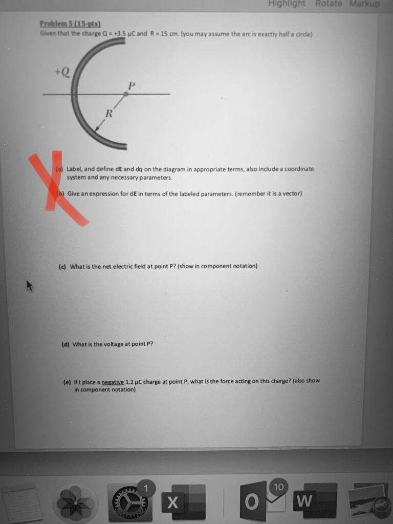 Solved Highlight Rotate Markup Problem 5 (15-pts) Given that | Chegg.com