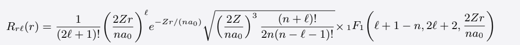 Solved We recall that the radial part of the eigenfunctions | Chegg.com