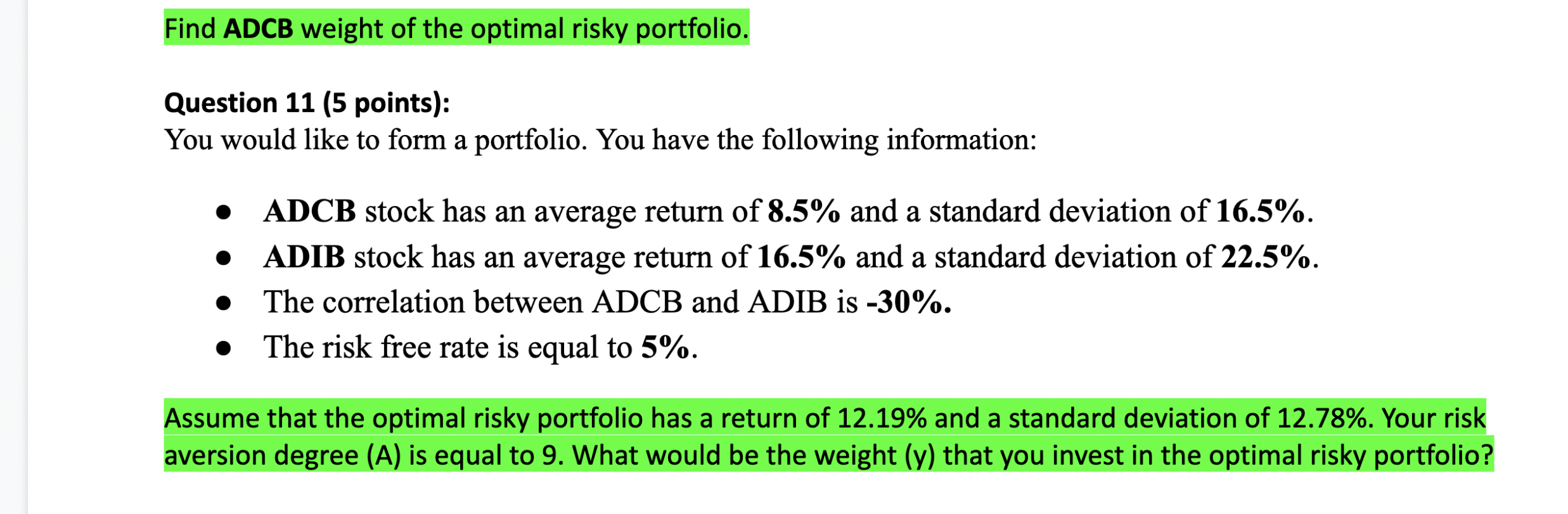 Solved Question 11 (5 points): You would like to form a | Chegg.com