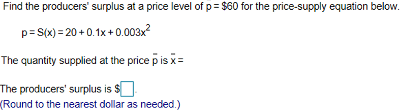 Solved business calc problem please work out the problem | Chegg.com
