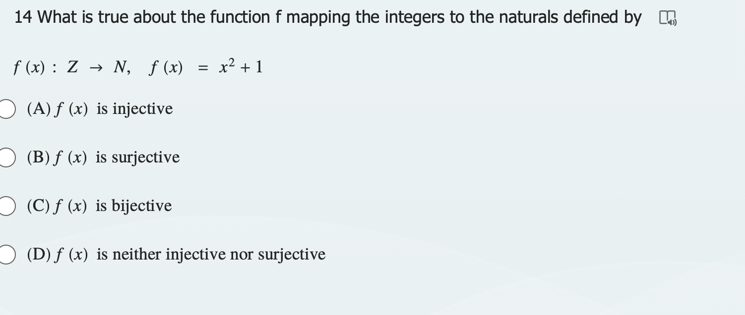 Solved how to figure out a function is bijective or | Chegg.com