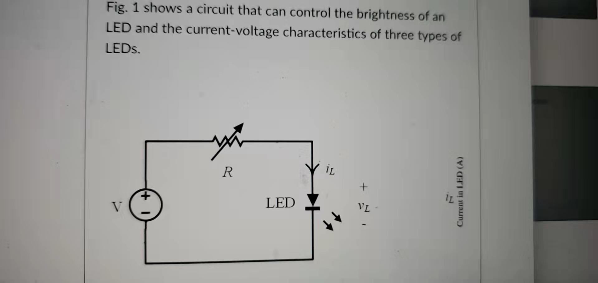 Solved Fig. 1 shows a circuit that can control the | Chegg.com