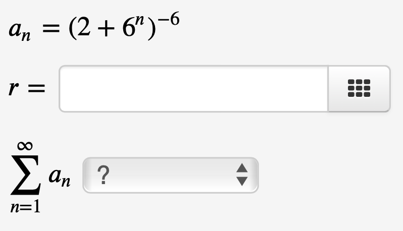 Solved In both problems below, for each sequence an, | Chegg.com