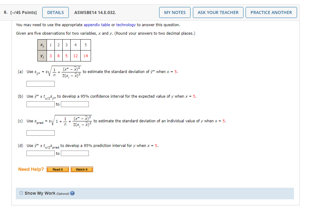 Solved All the parts please, if you could show how to do on | Chegg.com
