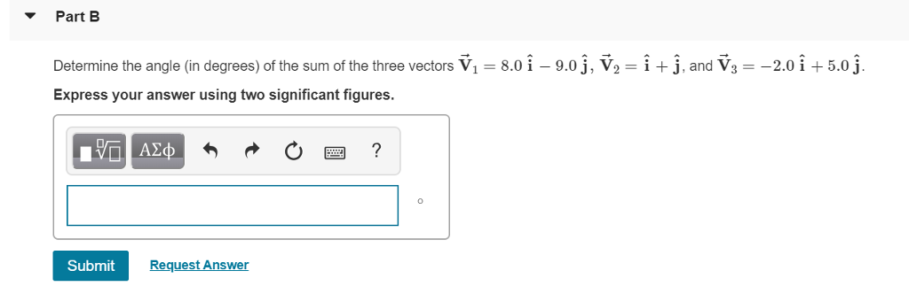 Solved Part A Determine the magnitude of the sum of the | Chegg.com