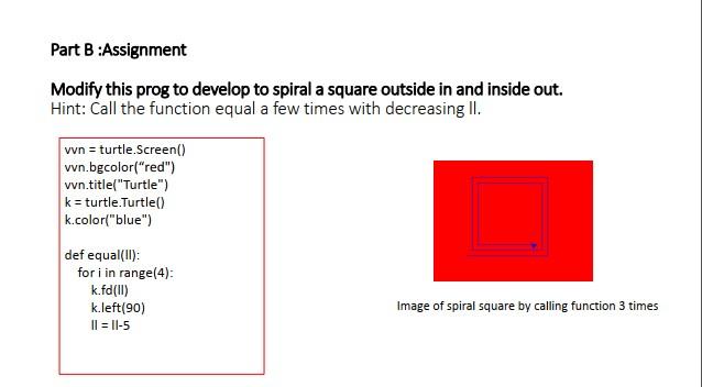 Part A: Assignment a. Write a function called | Chegg.com