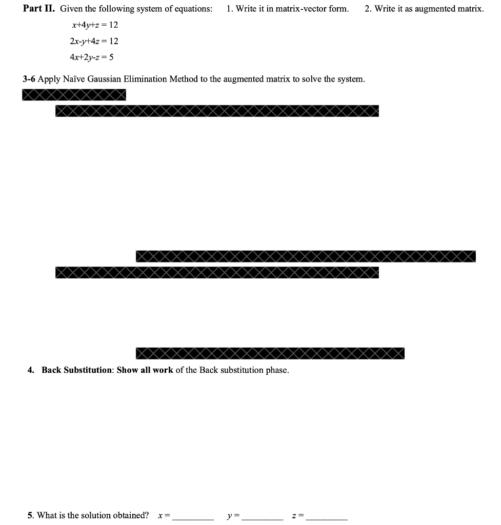 Solved Please show ALL correct work/steps for guaranteed | Chegg.com