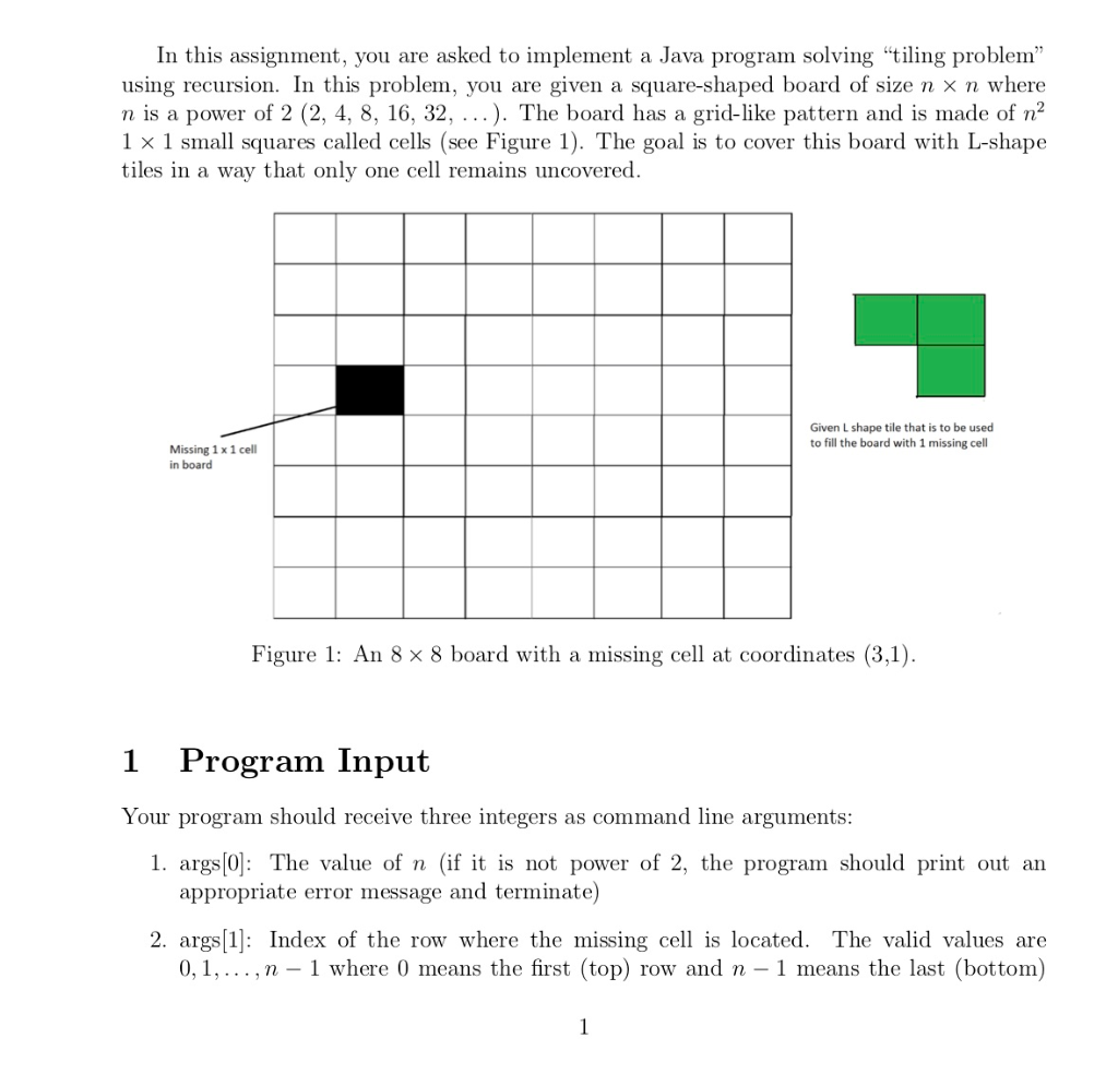 In This Assignment You Are Asked To Implement A Java