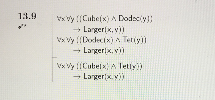 Solved For each of the following aryuments, decide whether | Chegg.com