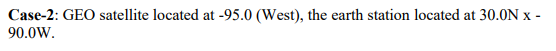 Solved 1) Slant range between an Earth Station location | Chegg.com