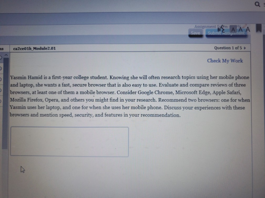 Solved Assignment Scie: SA A Save Submitsslyment as ca2ce01h | Chegg.com