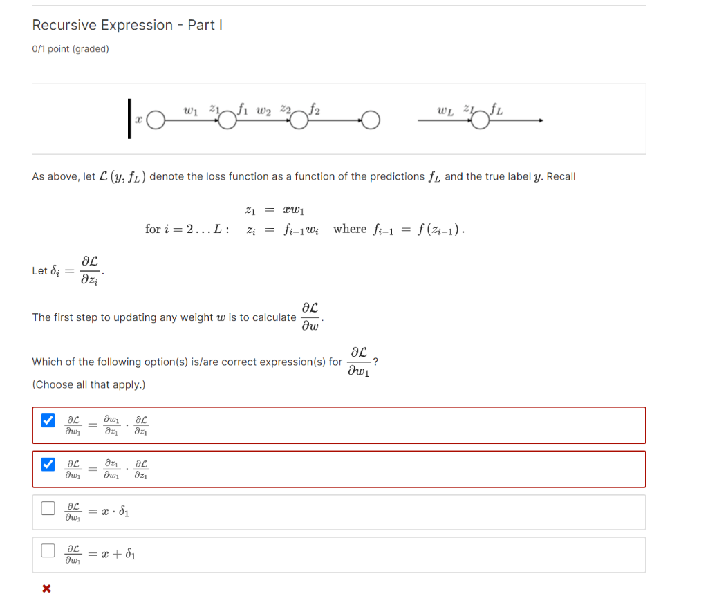 Solved Recursive Expression Part I 01 Point Graded As 