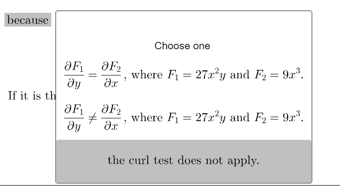 Solved Is \\( \\vec{F}=27 x^{2} y \\vec{i}+9 x^{3} \\vec{j} | Chegg.com