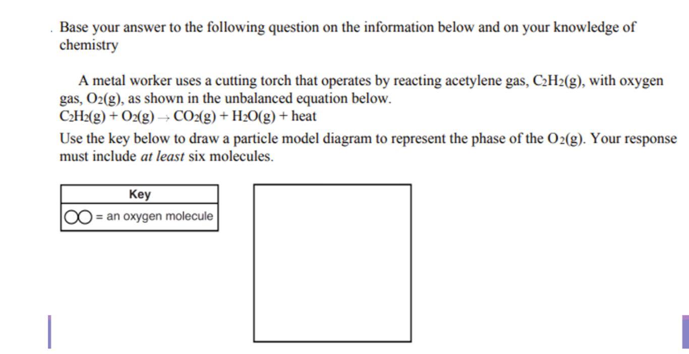 Solved Base your answer to the following question on the | Chegg.com