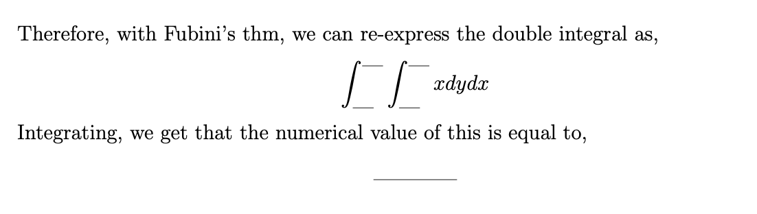 Solved (10 points) 1. This is an exercise in interchanging | Chegg.com