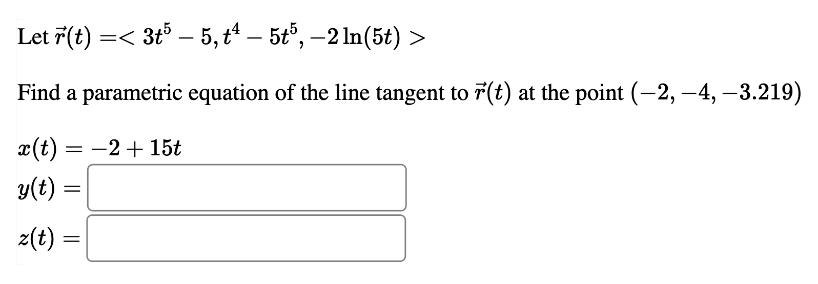 Solved Let vec(r)(t)= Find a | Chegg.com