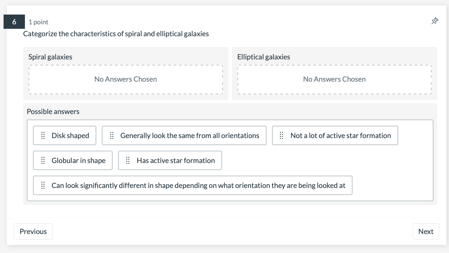 Solved Categorize the characteristics of spiral and | Chegg.com Solved Categorize the characteristics of spiral and | Chegg.com
