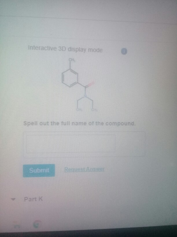 Solved Interactive 3D display mode Spell out the full name | Chegg.com