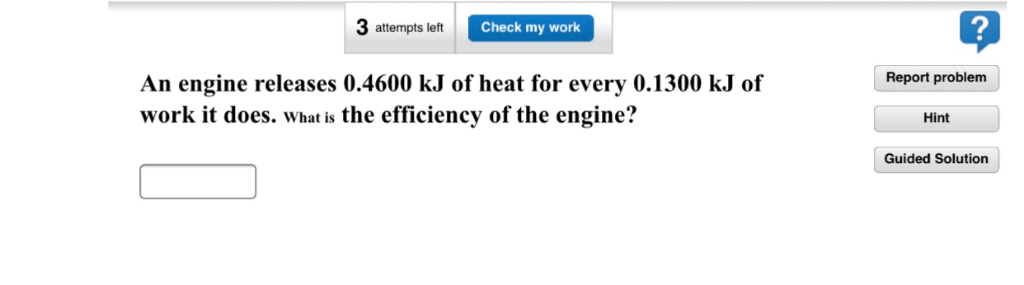 Solved 3 attempts left Check my work Report problem An | Chegg.com