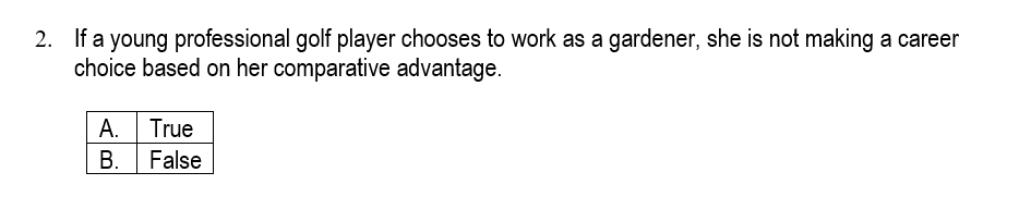 Solved If a young professional golf player chooses to work | Chegg.com