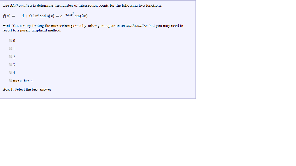 Solved Use Mathematica to determine the number of | Chegg.com