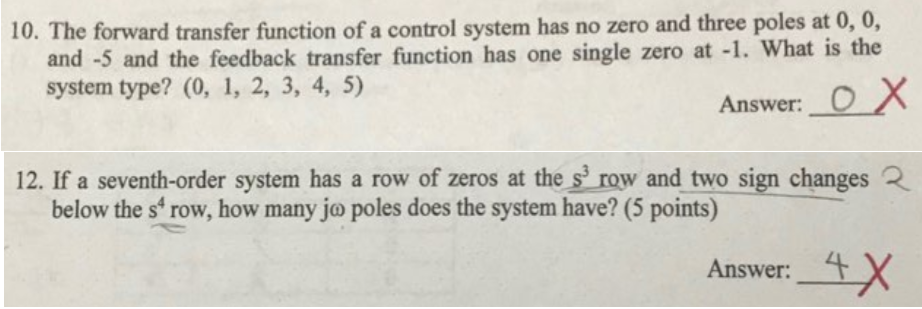 Solved 10. The forward transfer function of a control system | Chegg.com