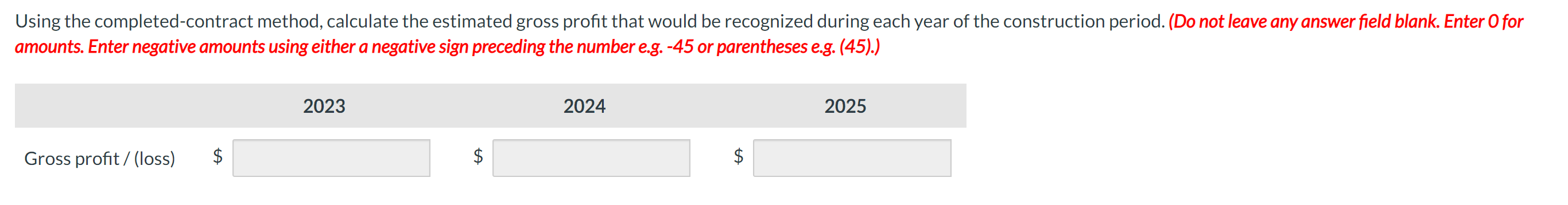 Solved Blossom Construction Company has entered into a | Chegg.com