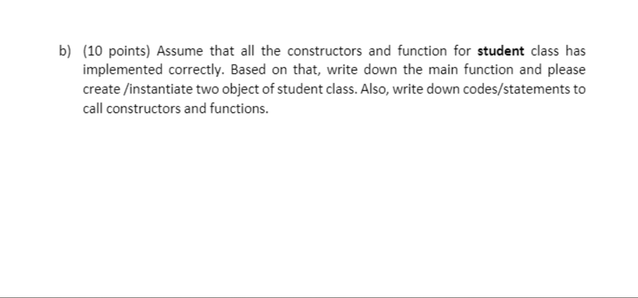 Solved 3. (20 points) Consider the following code snippets | Chegg.com Solved 3. (20 points) Consider the following code snippets | Chegg.com