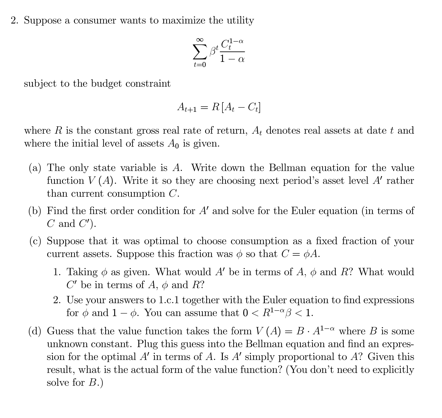 Solved Suppose a consumer wants to maximize the | Chegg.com