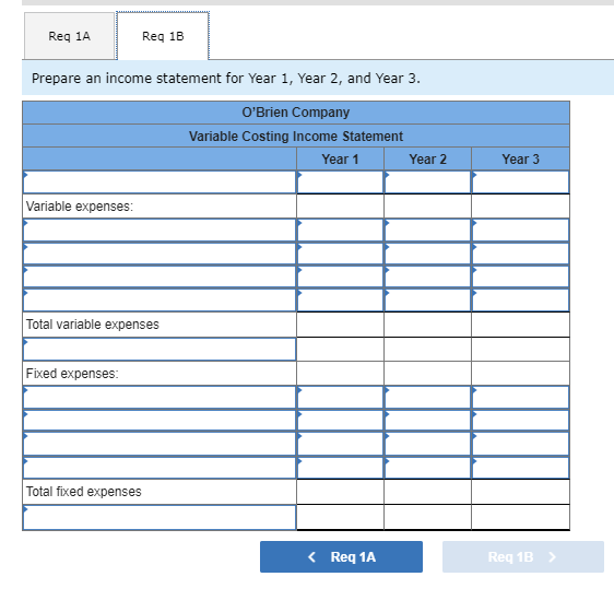 Solved Case 6-29 (Algo) Variable and Absorption Costing Unit | Chegg.com