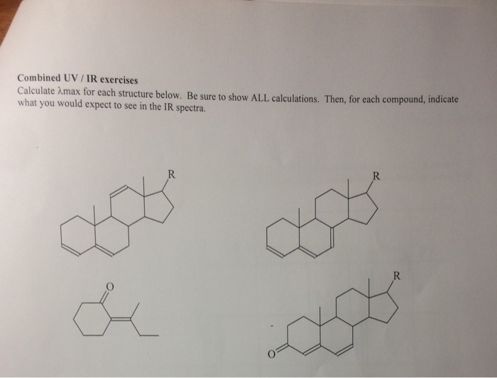 Solved Calculate lambda_max for each structure below. Be | Chegg.com