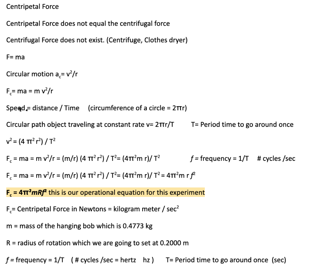 Solved Pg. 2 Objective: validate the operational equation F. | Chegg.com