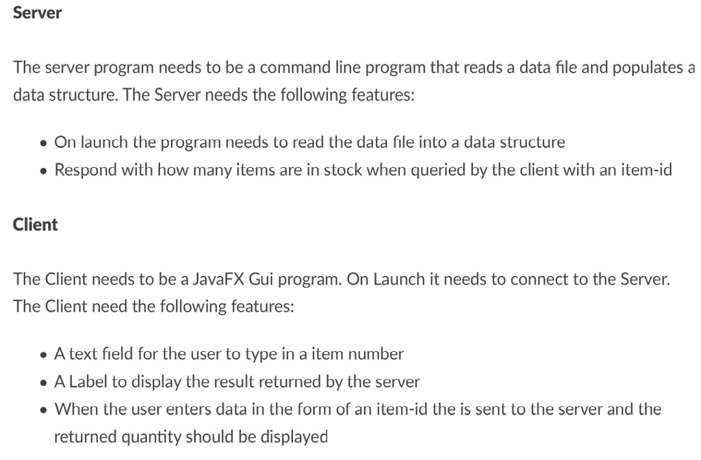 Solved Error With Server For Java Gui Program Unsure If 4454