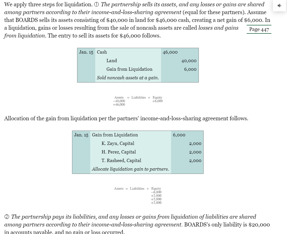 Solved LIQUIDATION OF A PARTNERSHIP P5 Prepare entries for | Chegg.com Solved LIQUIDATION OF A PARTNERSHIP P5 Prepare entries for | Chegg.com