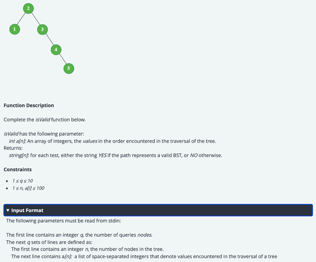 Solved A binary tree uses a multi-node data structure where | Chegg.com