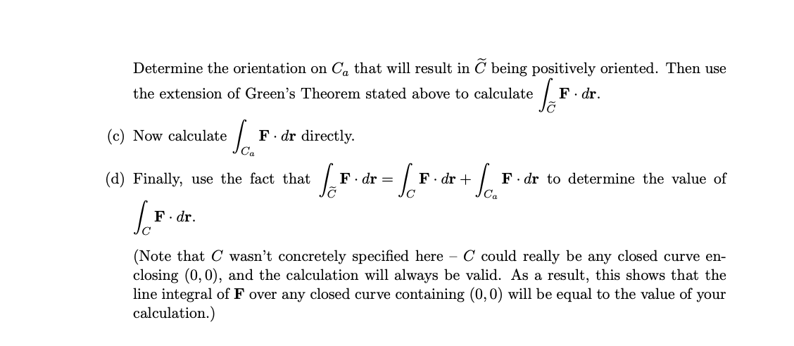 Solved 3. Let F= and let C be the oriented curve shown | Chegg.com