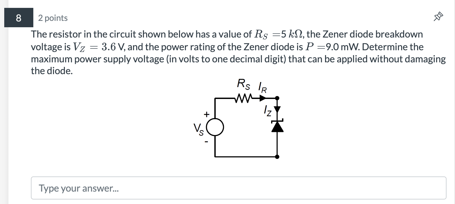 Solved The resistor in the circuit shown below has a value | Chegg.com