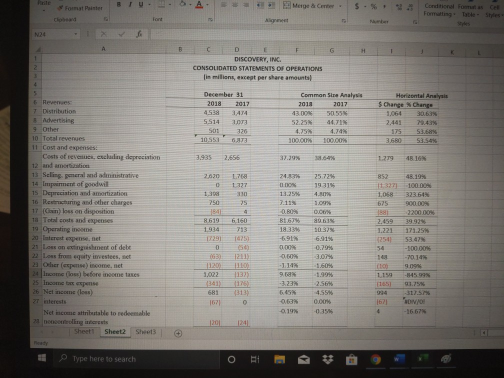 Paste € Merge & Center - Format Painter ter BIU- | Chegg.com