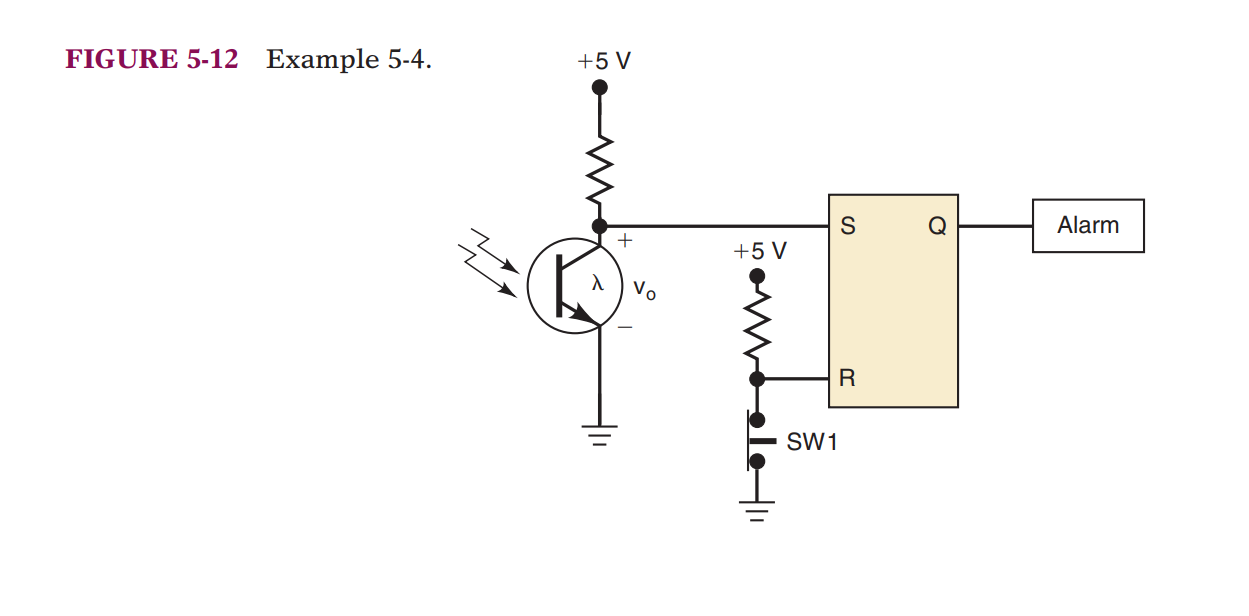 Solved D 5−5. Modify the circuit of Figure 5-12 to use a | Chegg.com