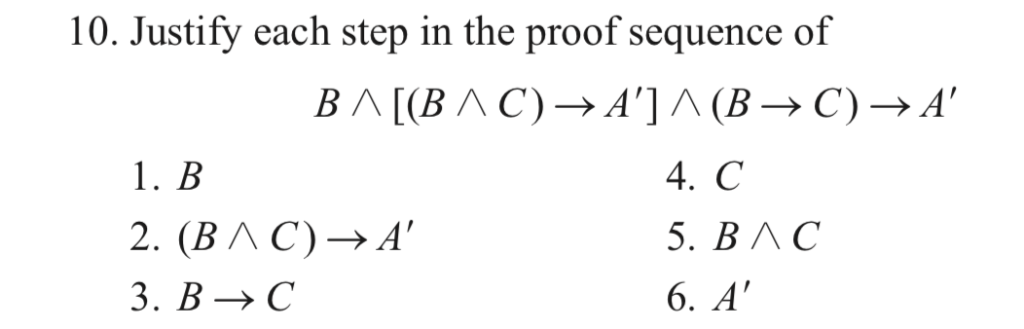 10 Justify Step Proof Sequence 4 5 6 1 B 3 4 Q37062357 - Tutoring Champ