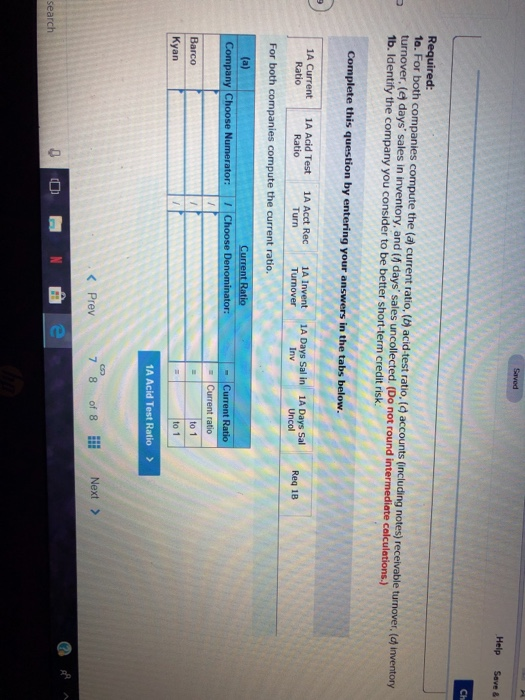 Solved 廿☆ ☆ Help Save & Exit Sub (The following information | Chegg.com