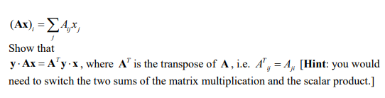 Solved 3. Let's prove some properties of real matrices, i.e. | Chegg.com