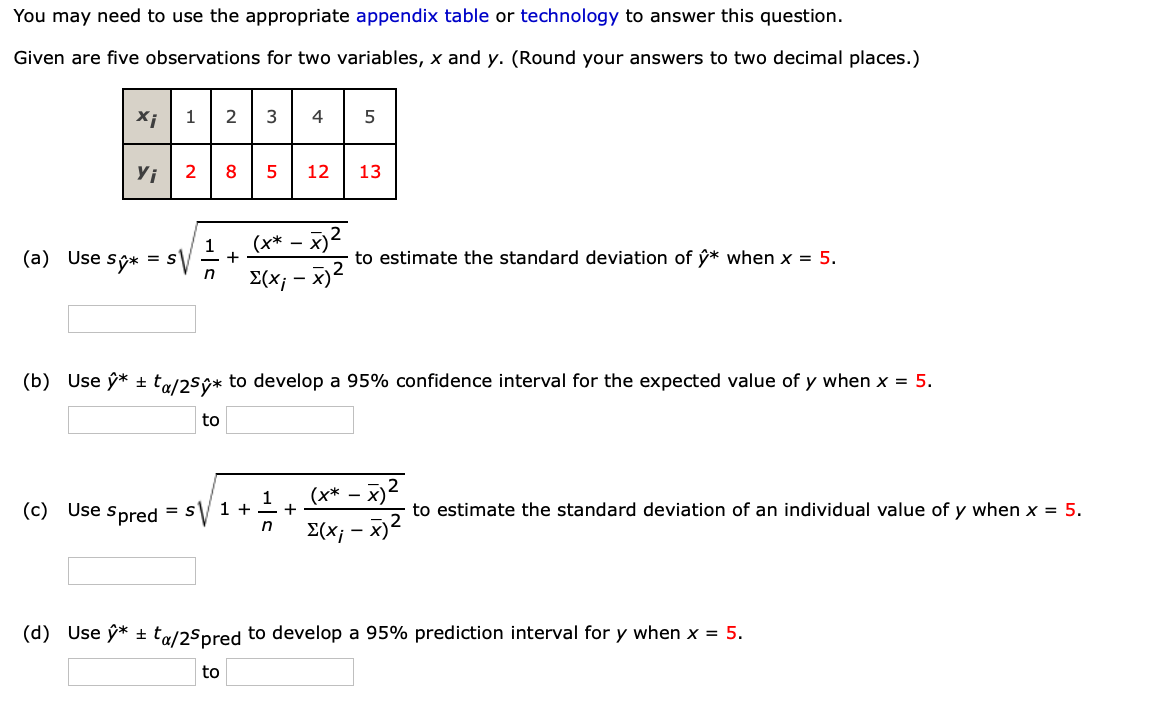 Solved You may need to use the appropriate appendix table or | Chegg.com