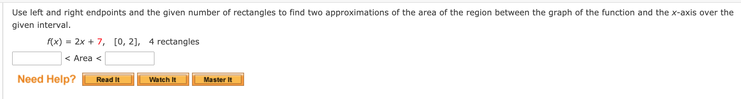 Solved Use left and right endpoints and the given number of | Chegg.com