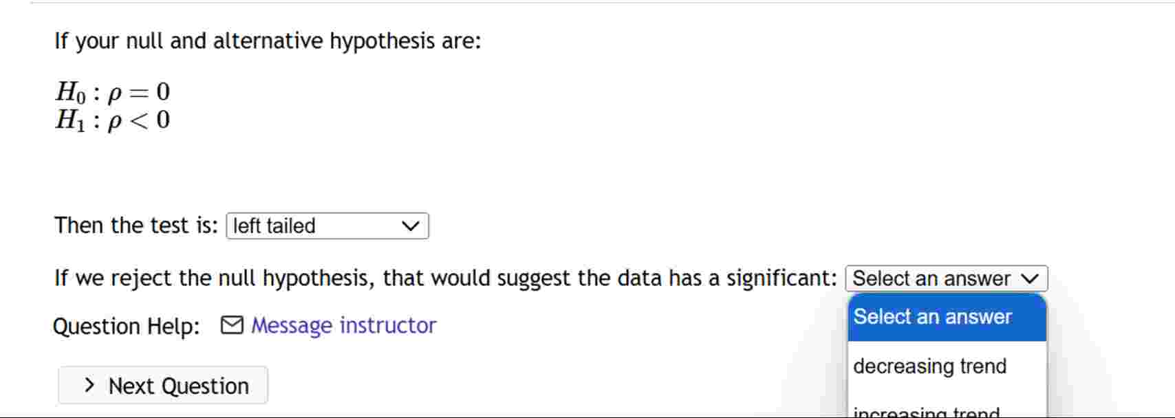 Solved If ﻿your null and alternative hypothesis | Chegg.com