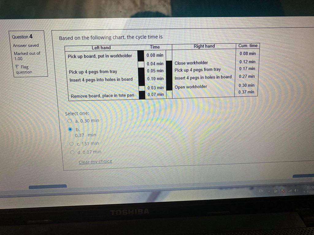 Solved \begin{tabular}{|l|} \hline Question 4 \\ Answer | Chegg.com