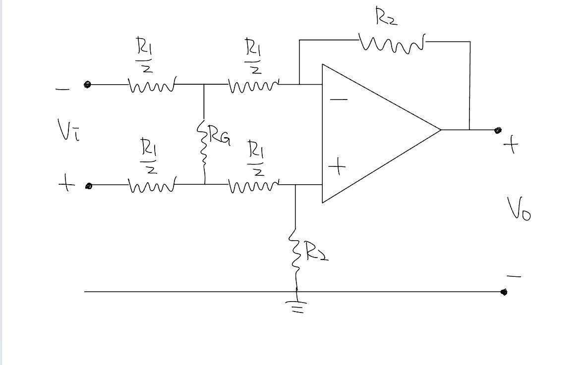 Solved Determine the gain Vo / Vi shown in the | Chegg.com