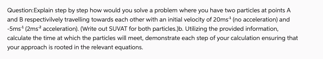Solved Shouldn't the distance between the particles be | Chegg.com