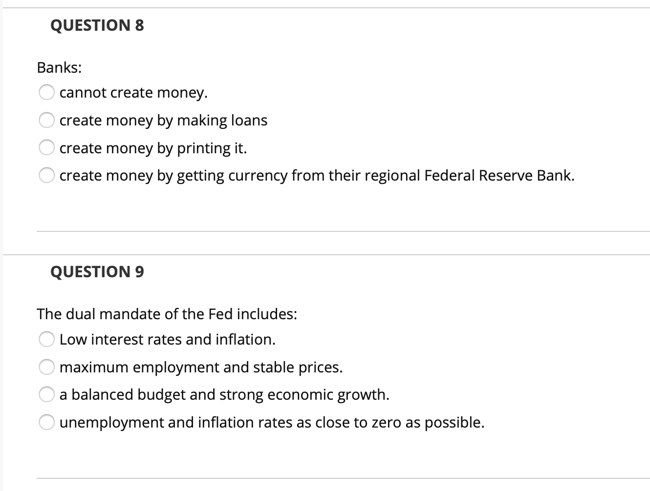 Solved QUESTION 6 Higher interest rates will: decrease | Chegg.com